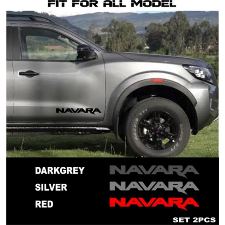 Nissan NAVARA Door Sticker Design 2pcs Set | Shopee Philippines