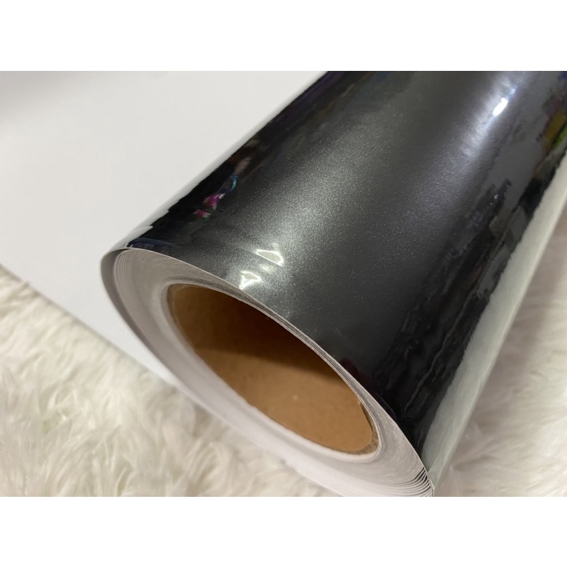 Candy Gray Glossy Metallic wrap sticker | Shopee Philippines
