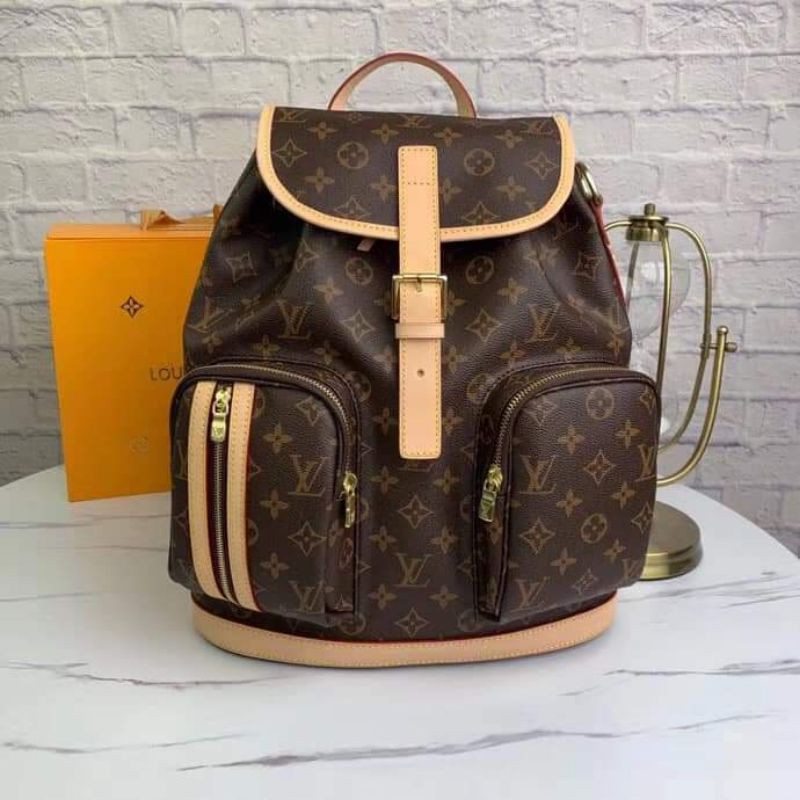LV backpack two front pocket backpack | Shopee Philippines