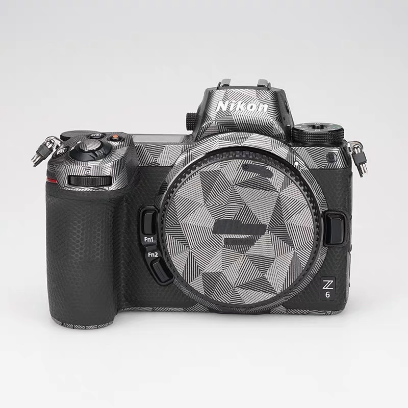 3m Camera Skin Sticker - Embossed titanium nordic model - For Nikon Z50 ...