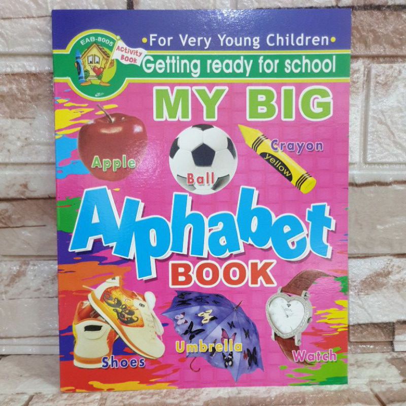 Coloring Book Coated - Alphabet | Shopee Philippines