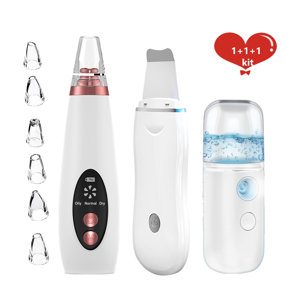 Ultrasonic Deep Face Cleaning Machine Skin Scrubber Remove Dirt ...