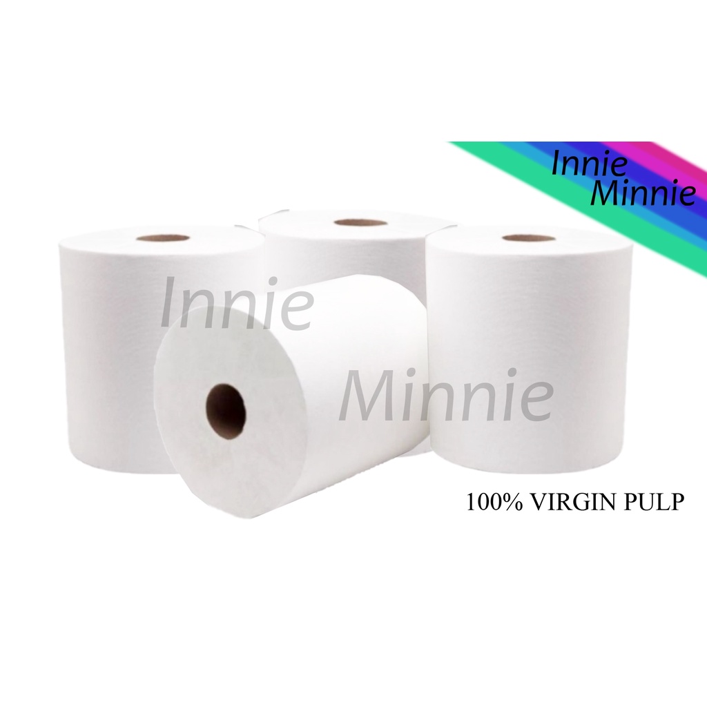 [6 Pcs] Hand Roll Tissue / HRT 100% Virgin Pulp 1 CASE | Shopee Philippines