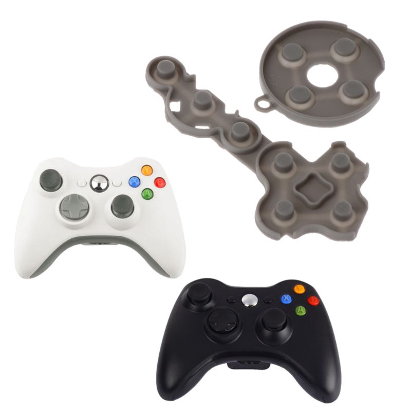 Controller Conductive Rubber Contact Pad Button D-Padfor Xbox 360 ...