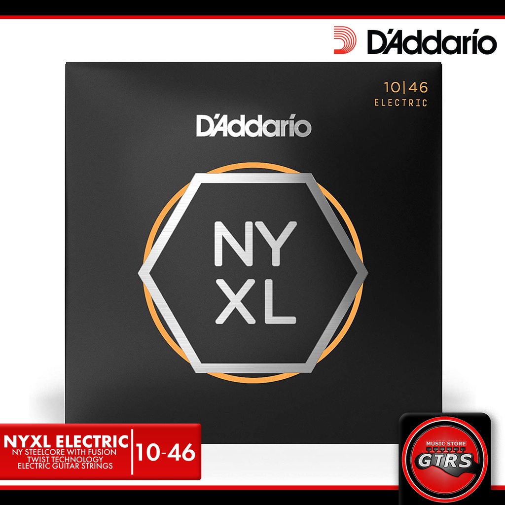 D'Addario NYXL 10-46 Electric Guitar Strings | Shopee Philippines