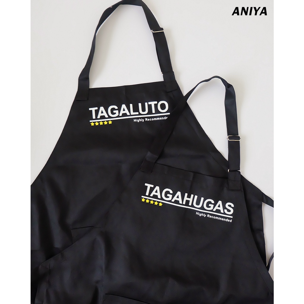 ANIYA CLOTHING Tagahugas Tagaluto Tagakain Highly Recommended Apron ...