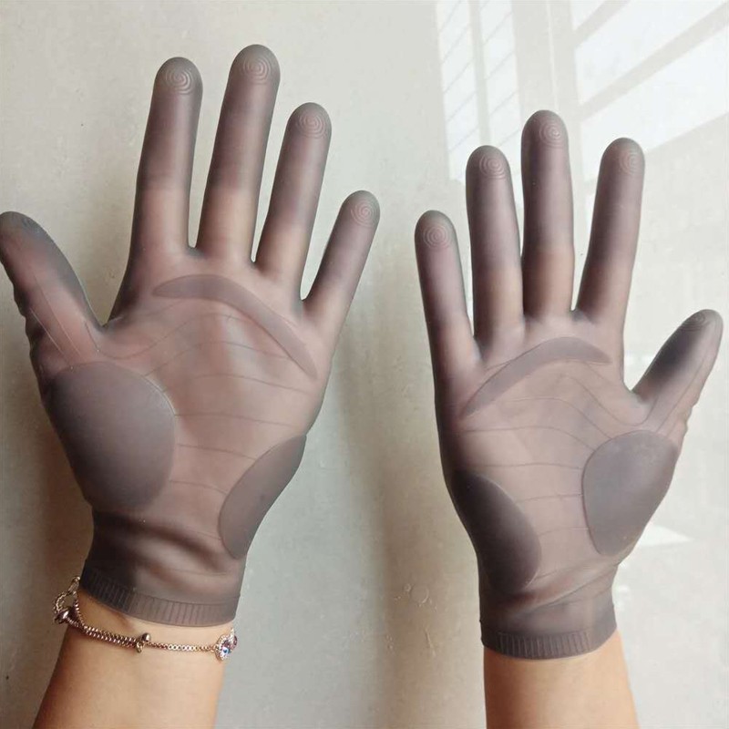 Moonlight" Reusable Safe Silicone Gloves for Epoxy Resin Casting ...