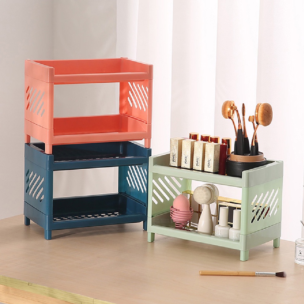 2 Layer Countertop Organizer Multi-Functional Storage Organizer Kitchen ...