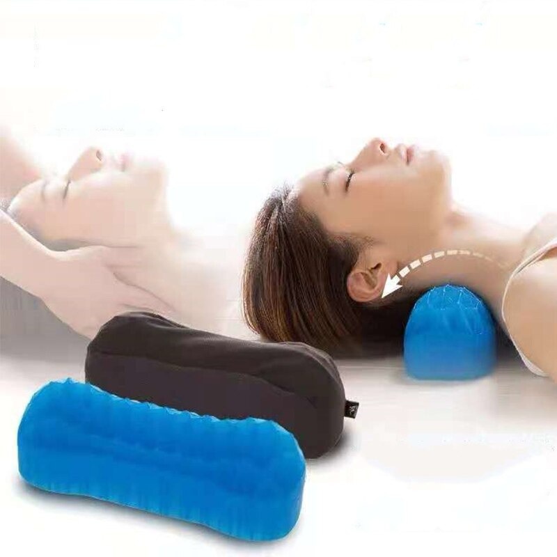 Elastic Gel Pillow TPE Silicone Cooling Pad Honeycomb Breathable ...