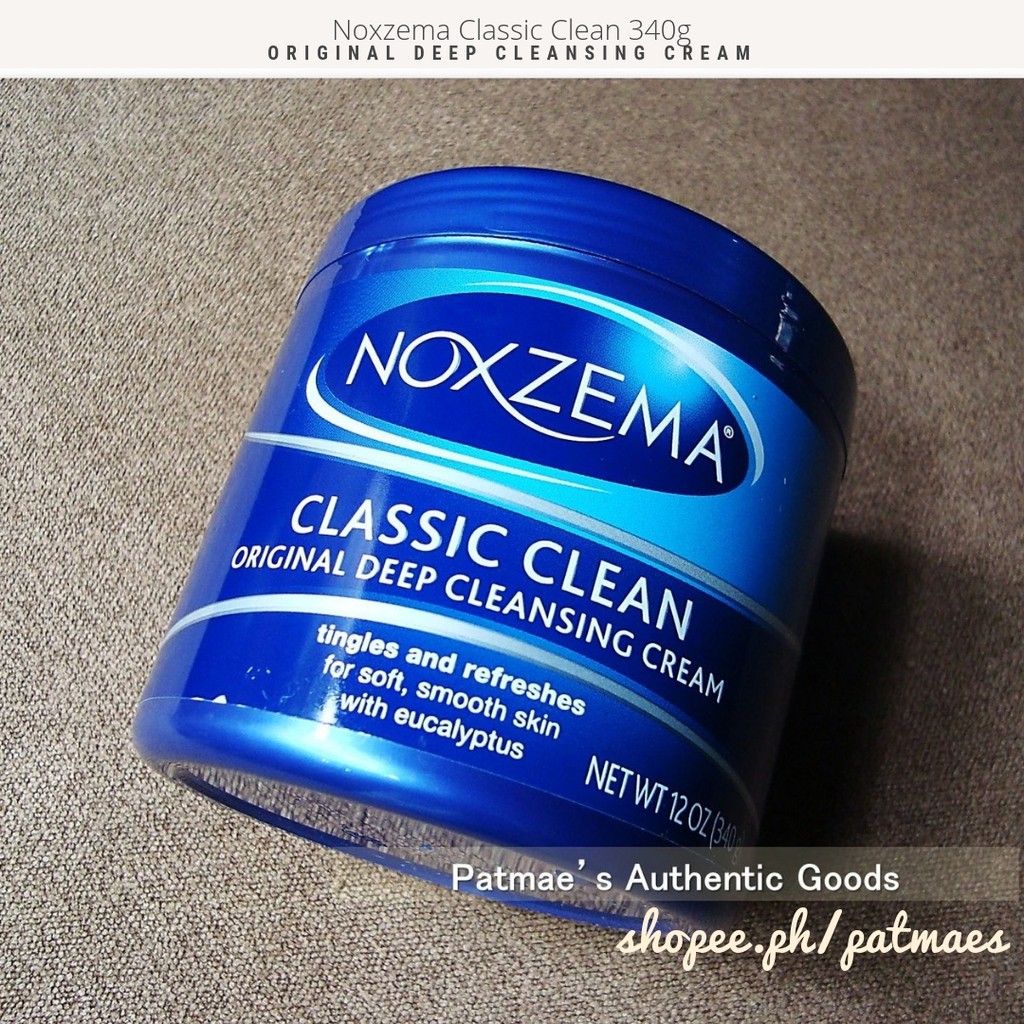 Noxzema Classic Clean Original Deep Cleansing Cream 340g | Shopee ...