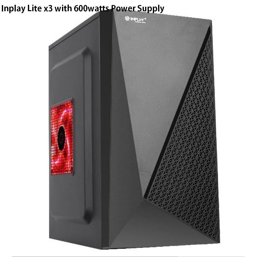 Inplay Lite X3 Pc Case with 600watts Power Supply | Shopee Philippines