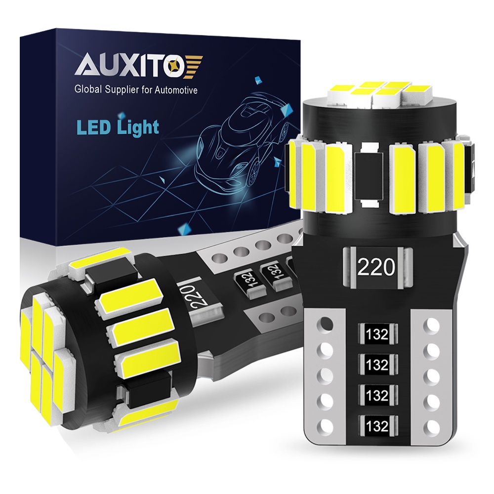 AUXITO 2Pcs T10 LED Park light Super Bright No Error W5W 168 194 Led ...