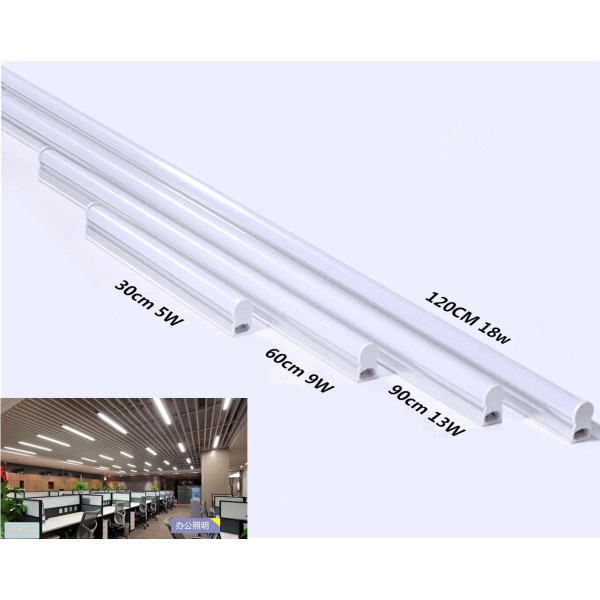 AC220-240V 30cm LED Tube T5 Integrated Light LED Fluorescent Tube Wall ...