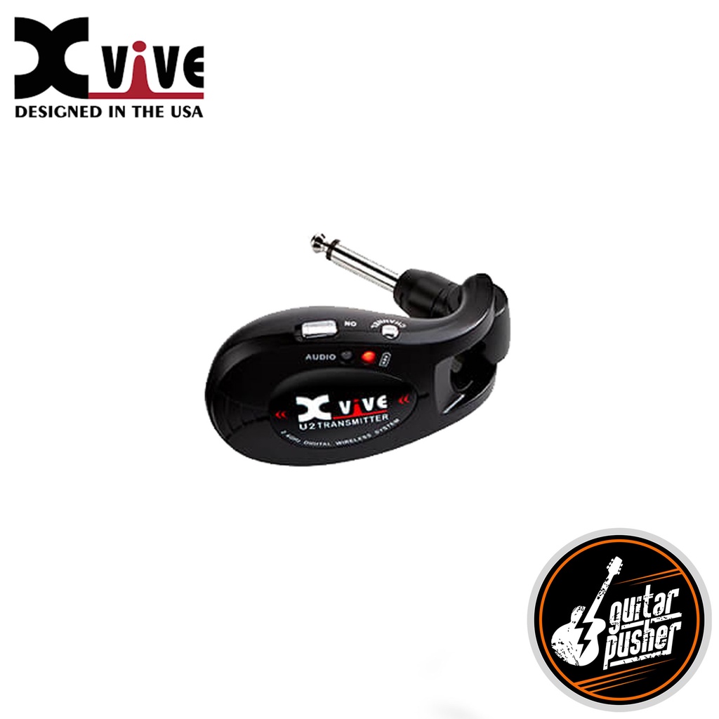 Xvive Audio U2 Digital Wireless Transmitter / Receiver (Black) | Shopee Philippines