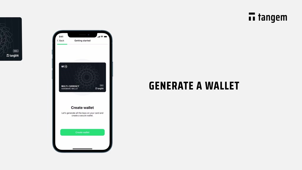 Tangem Wallet 2.0 (non-custodial cold storage crypto wallet) | Shopee ...