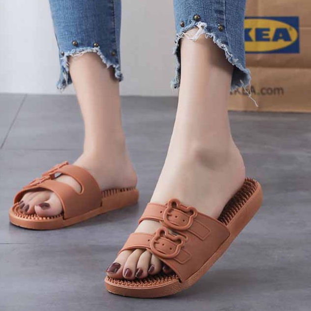 Shuta Foot Massage Comfortable Slippers For Women's J300L | Shopee ...
