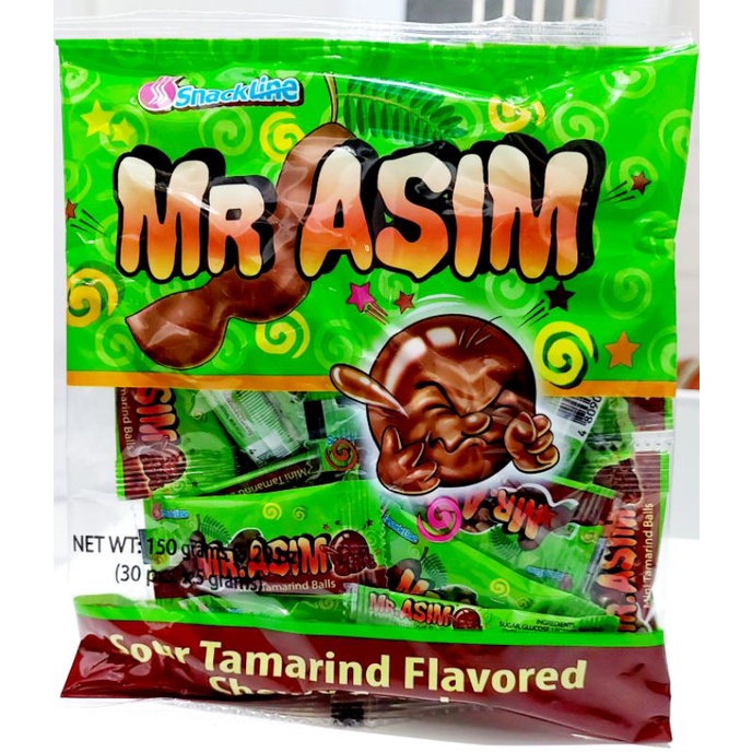 Mr Asim (Sour Tamarind Flavored Chewy Candy) | Shopee Philippines