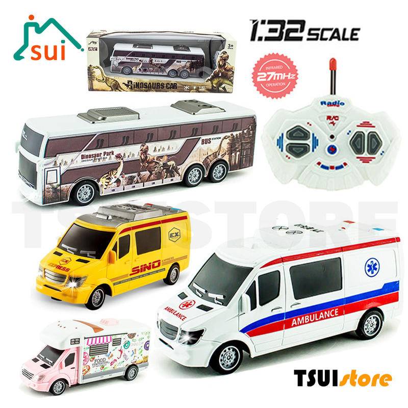 RC Bus Car Ambulance Fire Truck SWAT RV Children Toys Remote Control ...