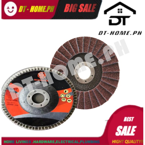 PER PCS --- Maxwinner Flap disc #4 /Sanding disc /Buffing disc #60,#80 ...