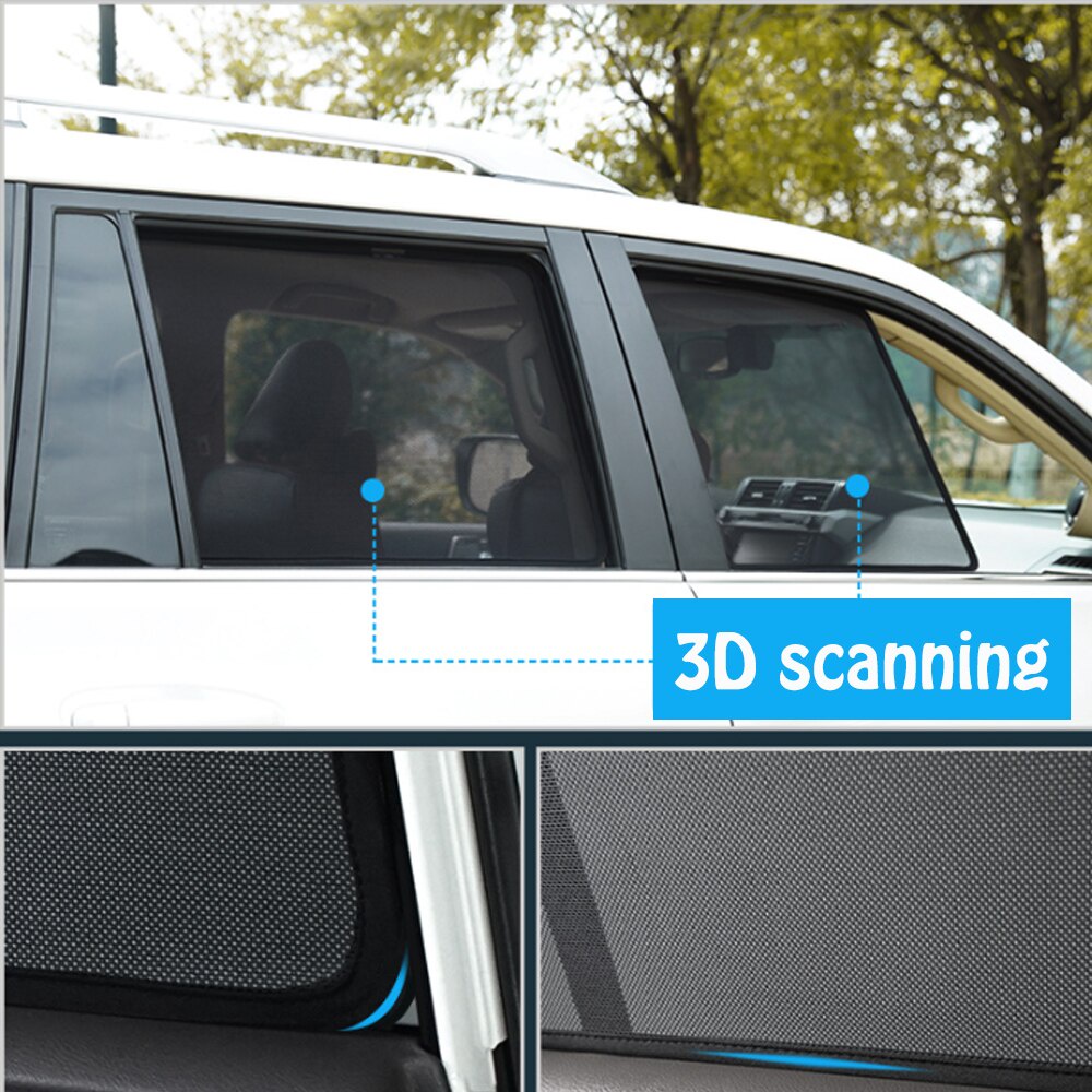 Magnetic Car Sun Shade Custom Designed For All Kinds of Models Car ...