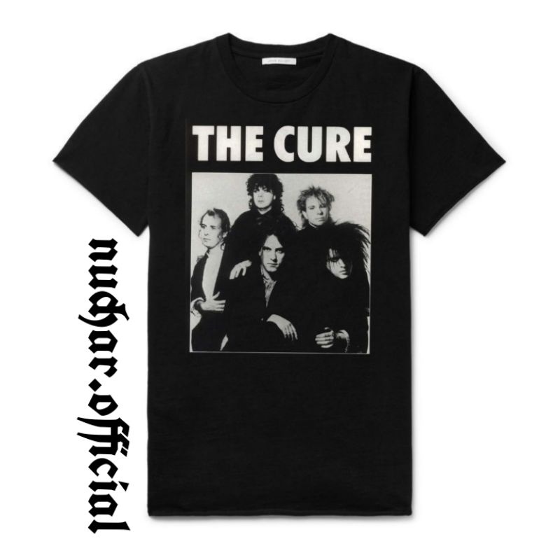 PRIA HITAM The CURE Clothes T-Shirt - TSHIRT BAND METAL ROCK PUNK Music ...