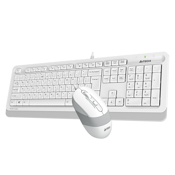 A4Tech Fstyler F1010 Keyboard Mouse Combo USB Set | Shopee Philippines