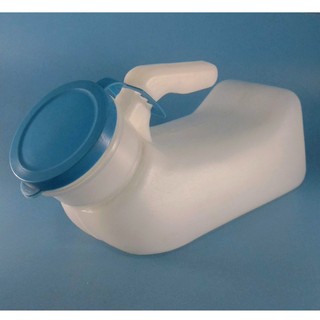 Male Urinal with Handle for travel or traffic 1000ml (1Liter) Portable ...