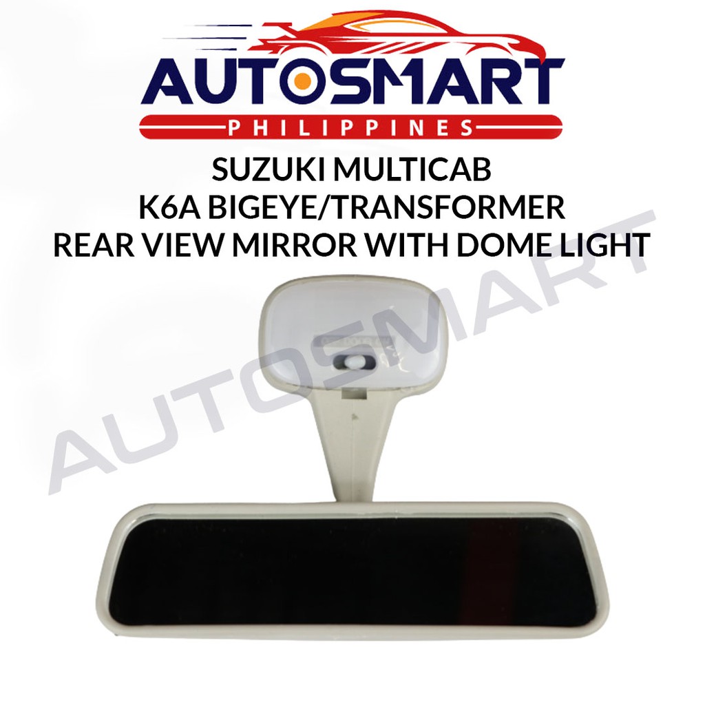 Suzuki Multicab K6A Bigeye/Transformer Rear View Mirror with Dome Light ...