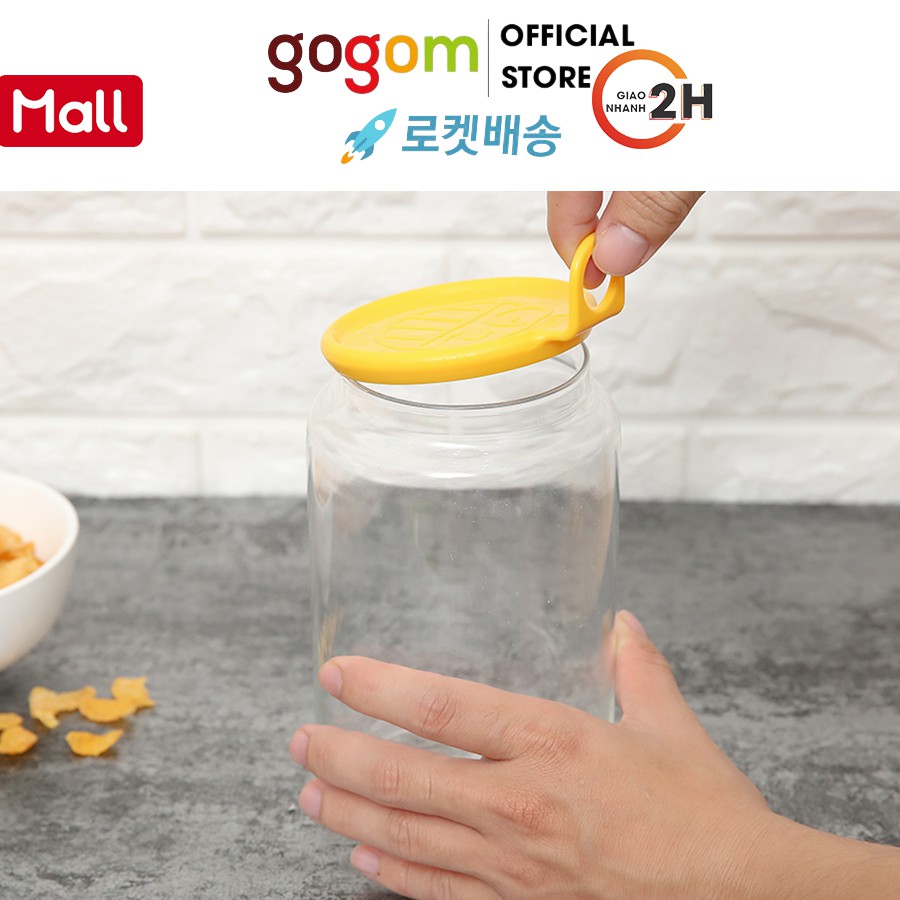 Luminarc Rondo Smile HTT008 GOGOM807 1 liter glass food jar | Shopee ...