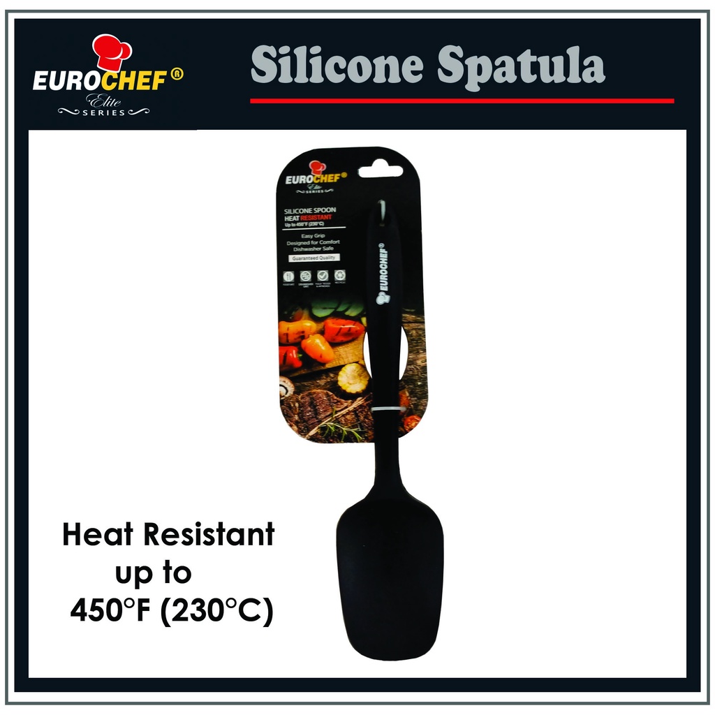 Eurochef Silicone Large Spoon EE407 Scraper, Mixing Tools for Baking ...