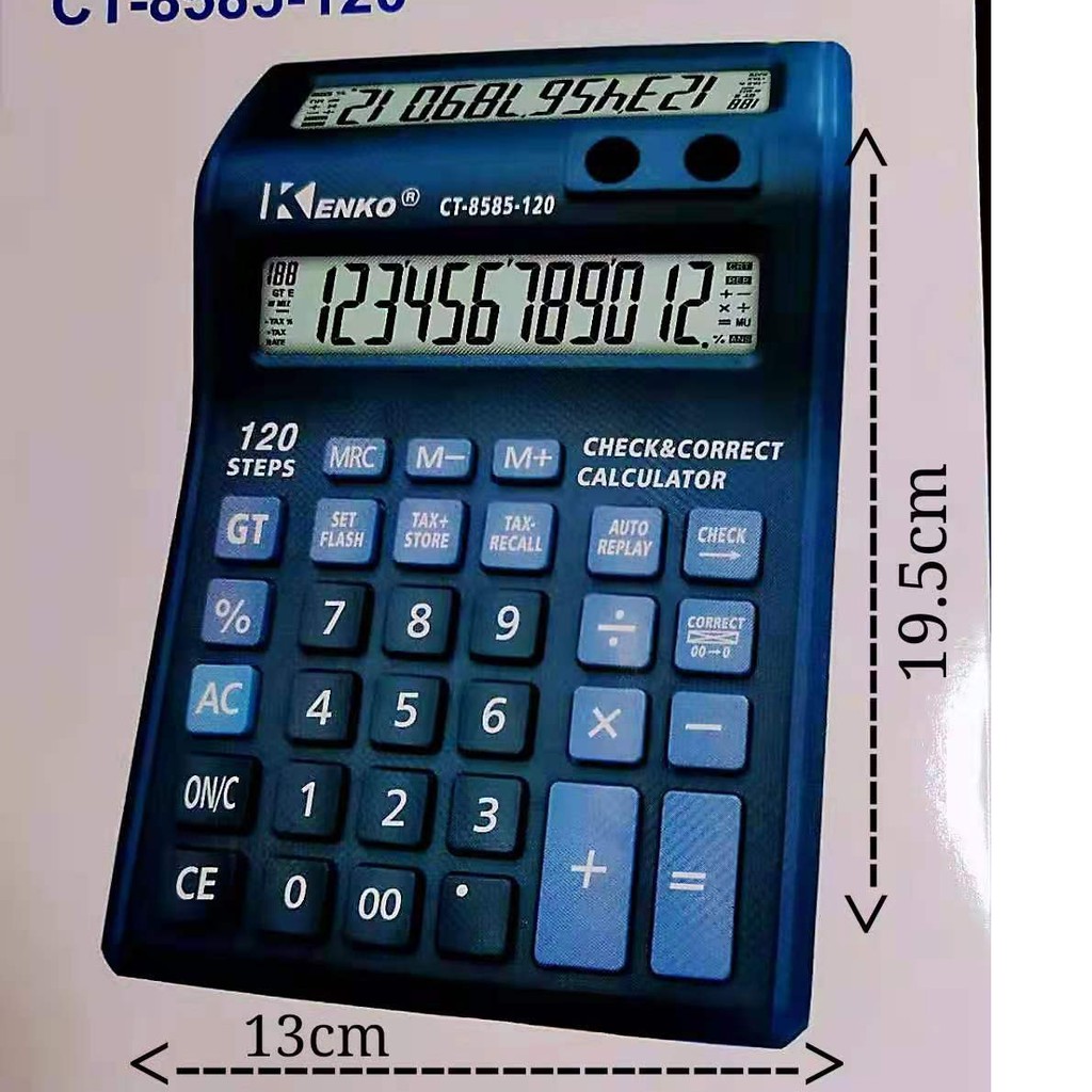 8-digit/12-digit dual-screen calculator large-screen calculator desktop ...