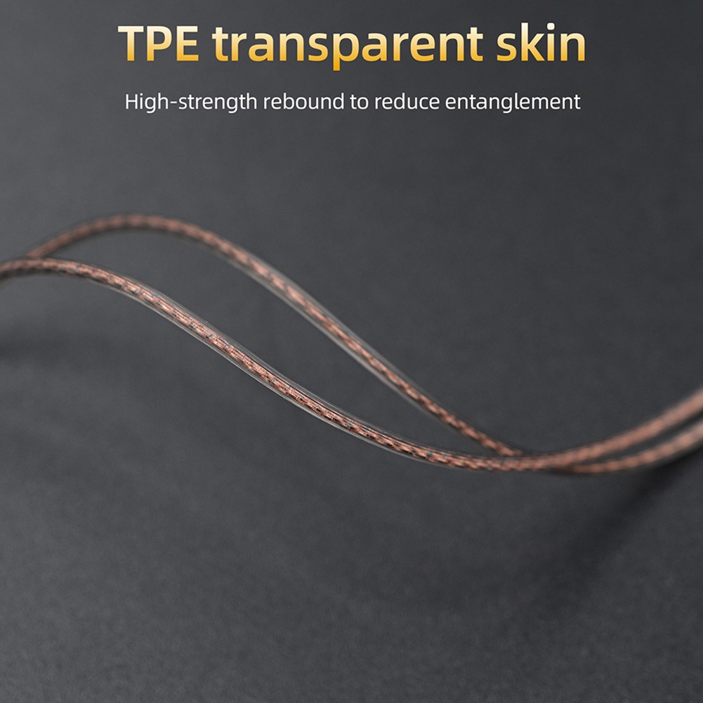 KZ high-purity oxygen-free copper twist upgrade cable KZ headset ...