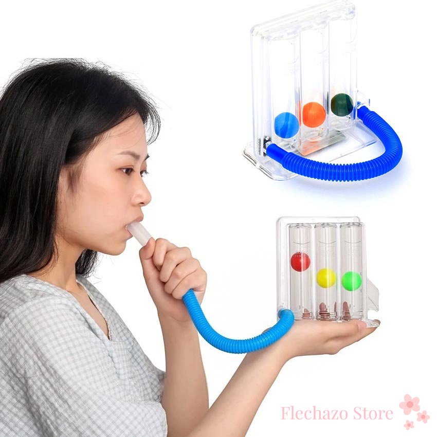 3Ball Incentive Spirometer Respiration Trainer Deep Breathing Lung ...