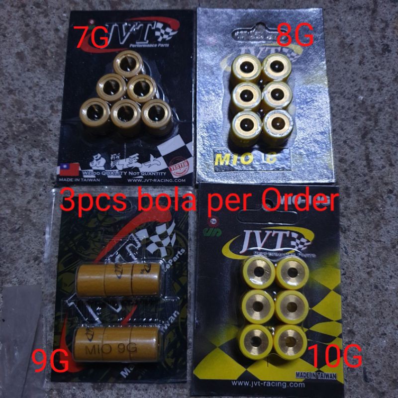 JVT FLYBALL ROLLERS MIO SPORTY / SOULTY (3 PIECES) | Shopee Philippines