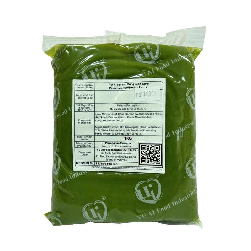 Yu AI - Paste Filling Pandan 1Kg / Pandan mung bean | Shopee Philippines