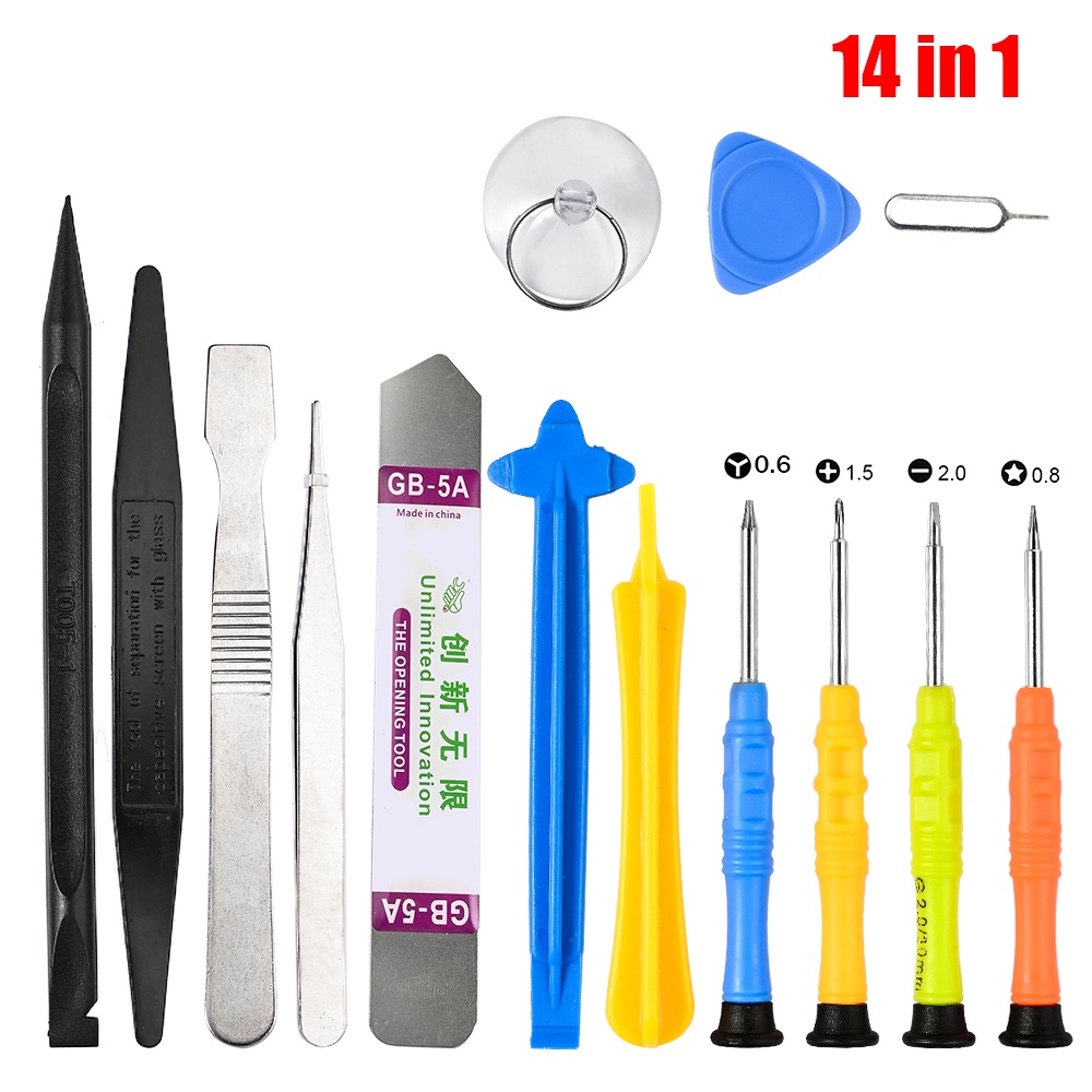 22 in 1 Mobile Phone Repair Tools Opening Screwdriver Set for iPhone ...