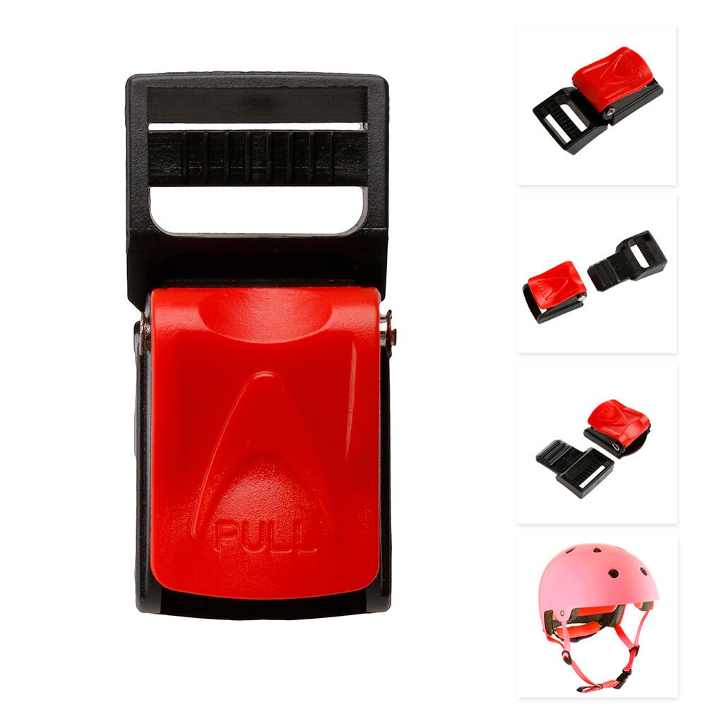 3Pcs Motorcycle Helmet Speed Clip Chin Strap Quick Release Disconnect ...