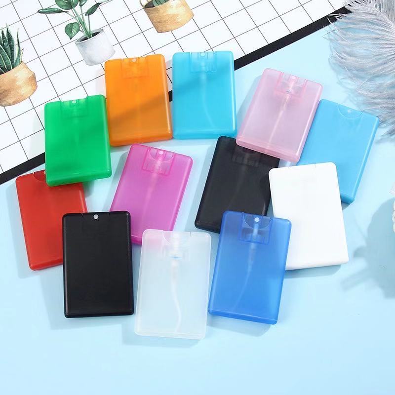 20ml Card Type Slim Pocket Handy PVC Plastic Spray Perfume Bottles for ...
