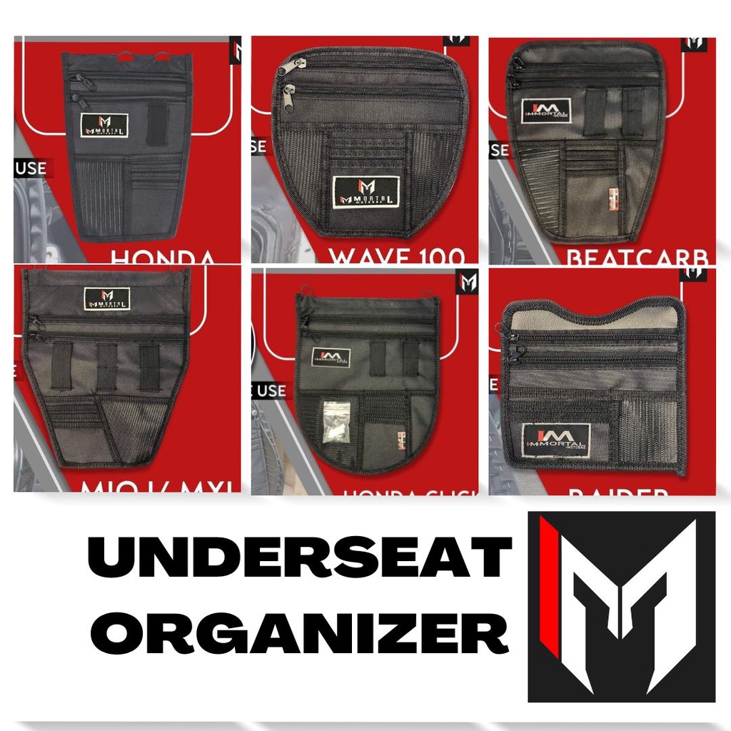 Motor Underseat Organizer by IMMORTAL MOTOBAG with FREE Imm. Sticker ...