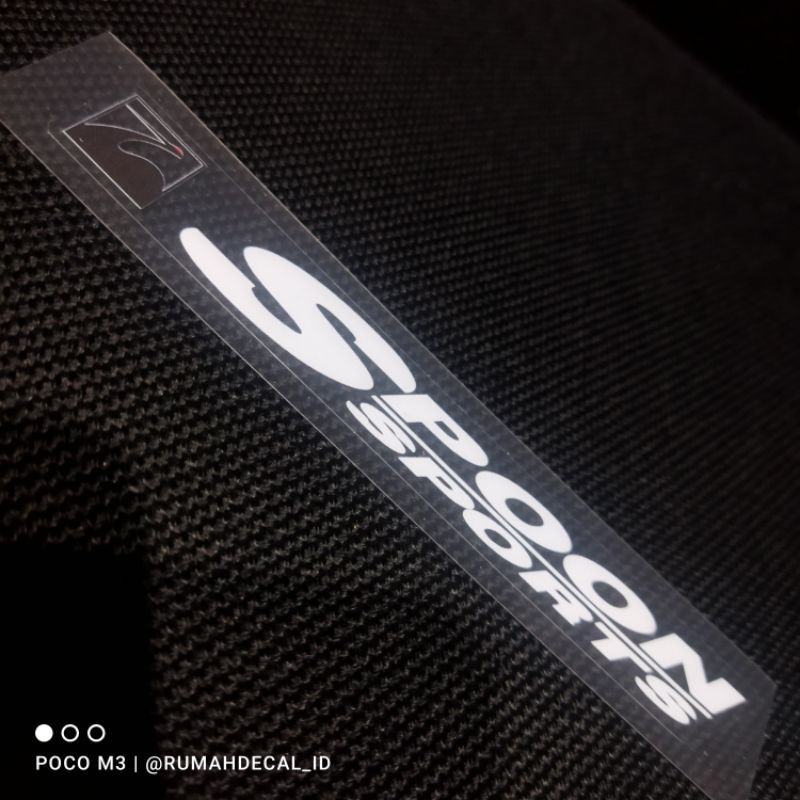 Jdm Spoon Sport Glass Sticker | Shopee Philippines