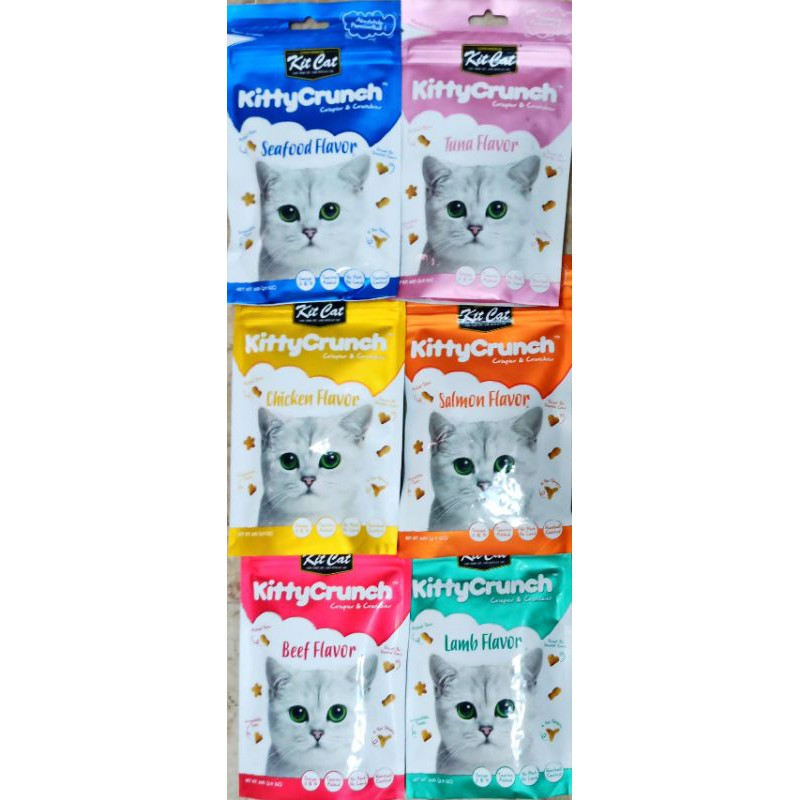 Kitcat Kitty Crunch Cat Treat 60g | Shopee Philippines