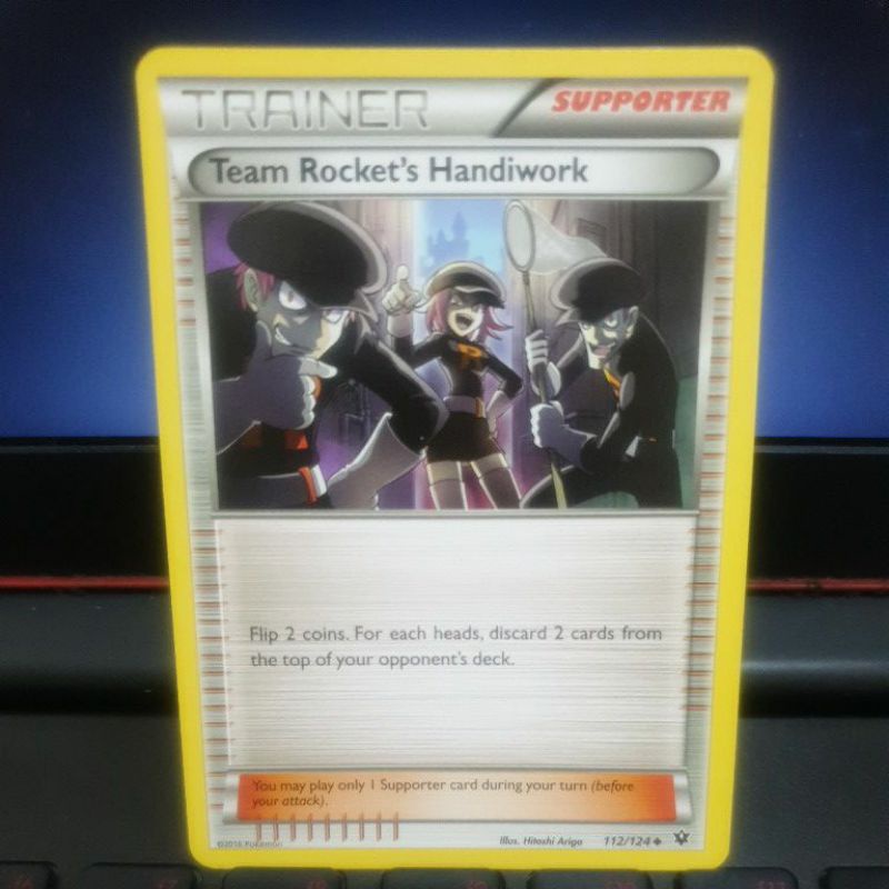 Team Rocket's Handiwork - 112/124 - Uncommon XY: Fates Collide | Shopee ...