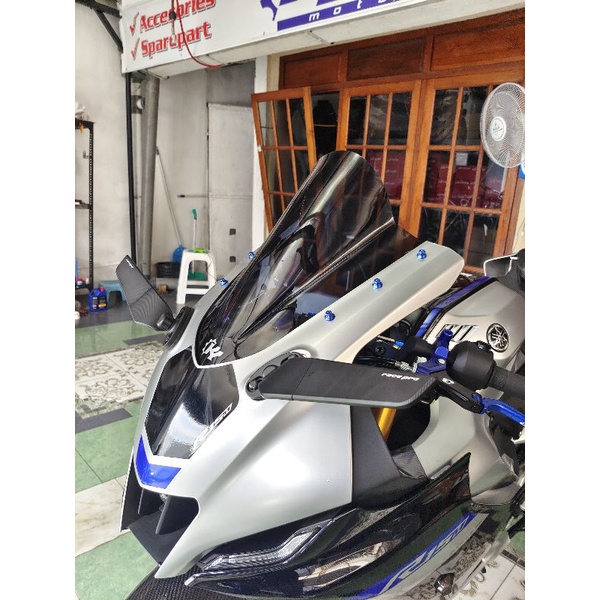 Windshield Jenong R15M R15 V4 Connected Visor Racing Conected | Shopee ...