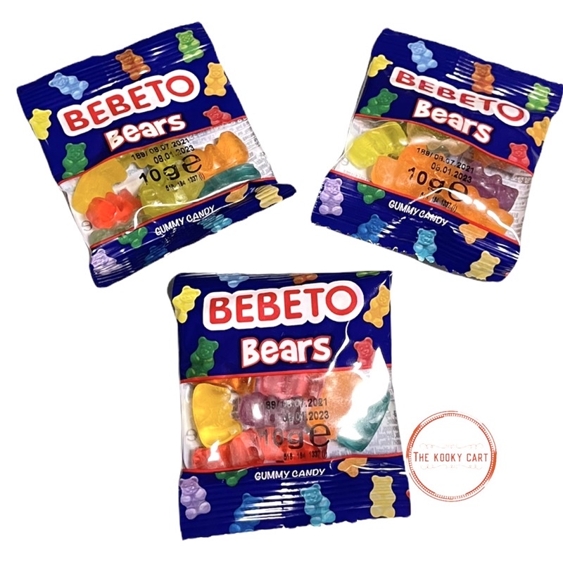 Bebeto Gummy Bears Jelly Gum Sweets Candy | Shopee Philippines