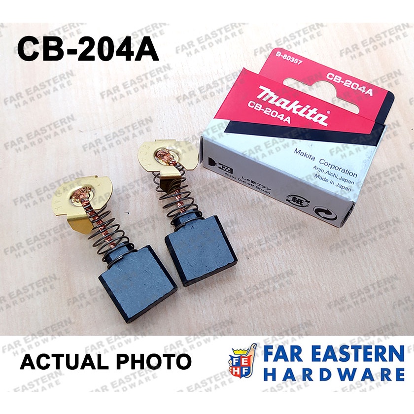 MAKITA Carbon Brush CB-203A | CB204A For Cut Off Machine 2414NB | Jack Hammer HM1306 MKSP ...