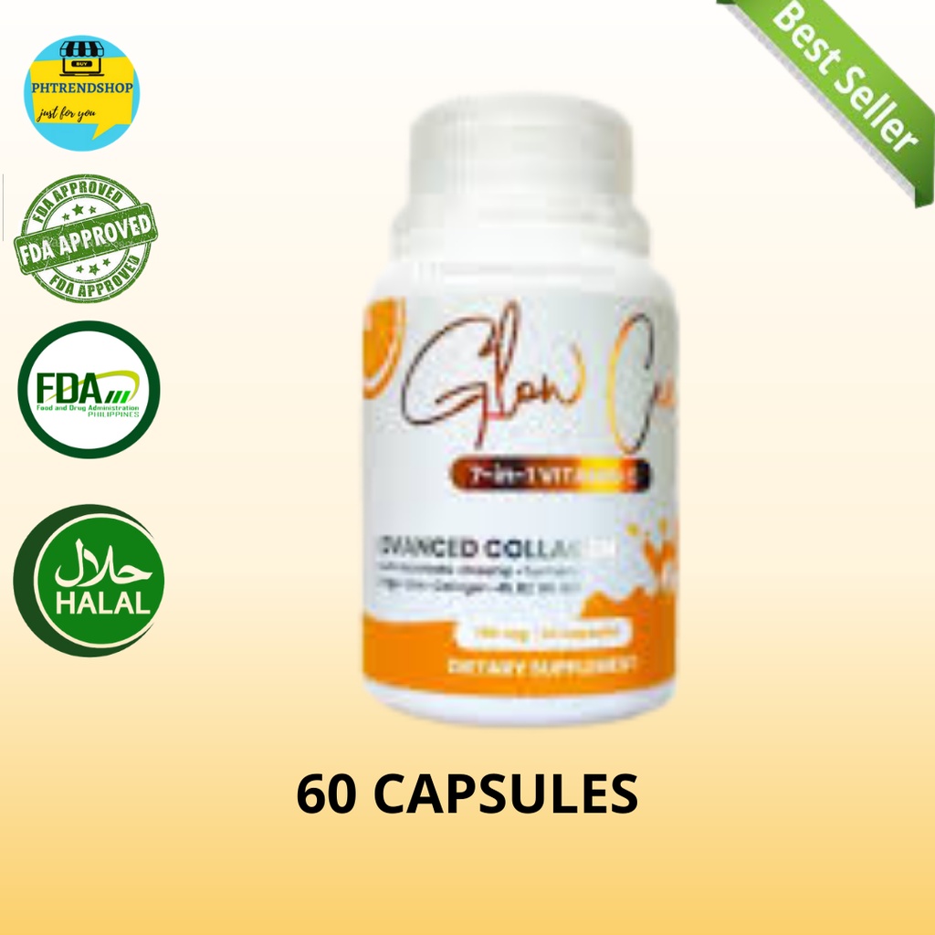 Glow Cee 7 in 1 Vitamin C with Advance Collagen | Glow Cee with ...