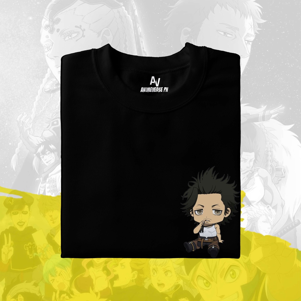 Black Clover Shirt - Yami Sukehiro Chibi Shirt Anime Manga Tshirt For ...