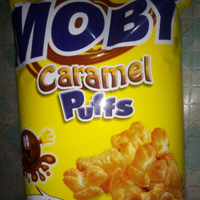 Moby Caramel Puffs/Moby Crunchy Chocolate | Shopee Philippines
