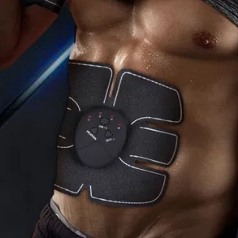 Abs mechanical fitness exercise equipment abdominal muscle stickers ...