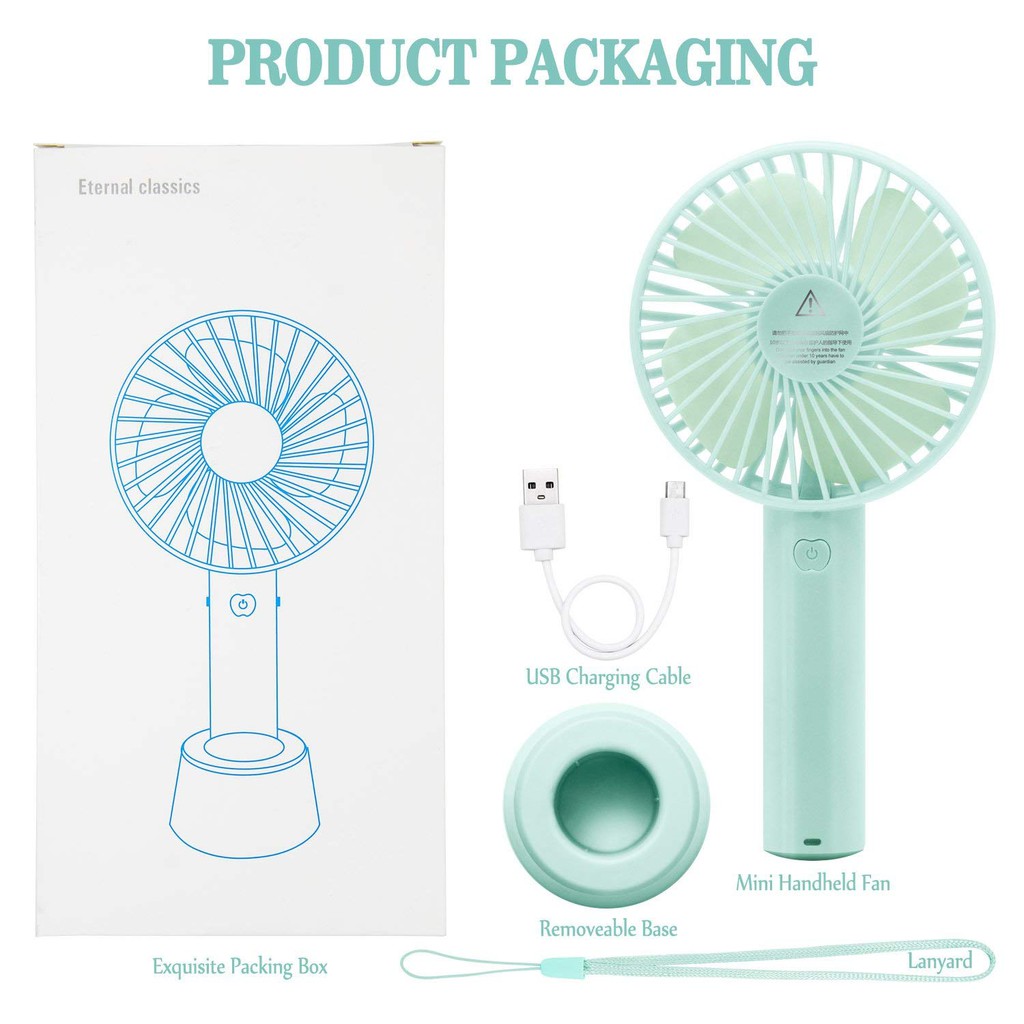 Portable mini Fan Series( eternal classic) | Shopee Philippines
